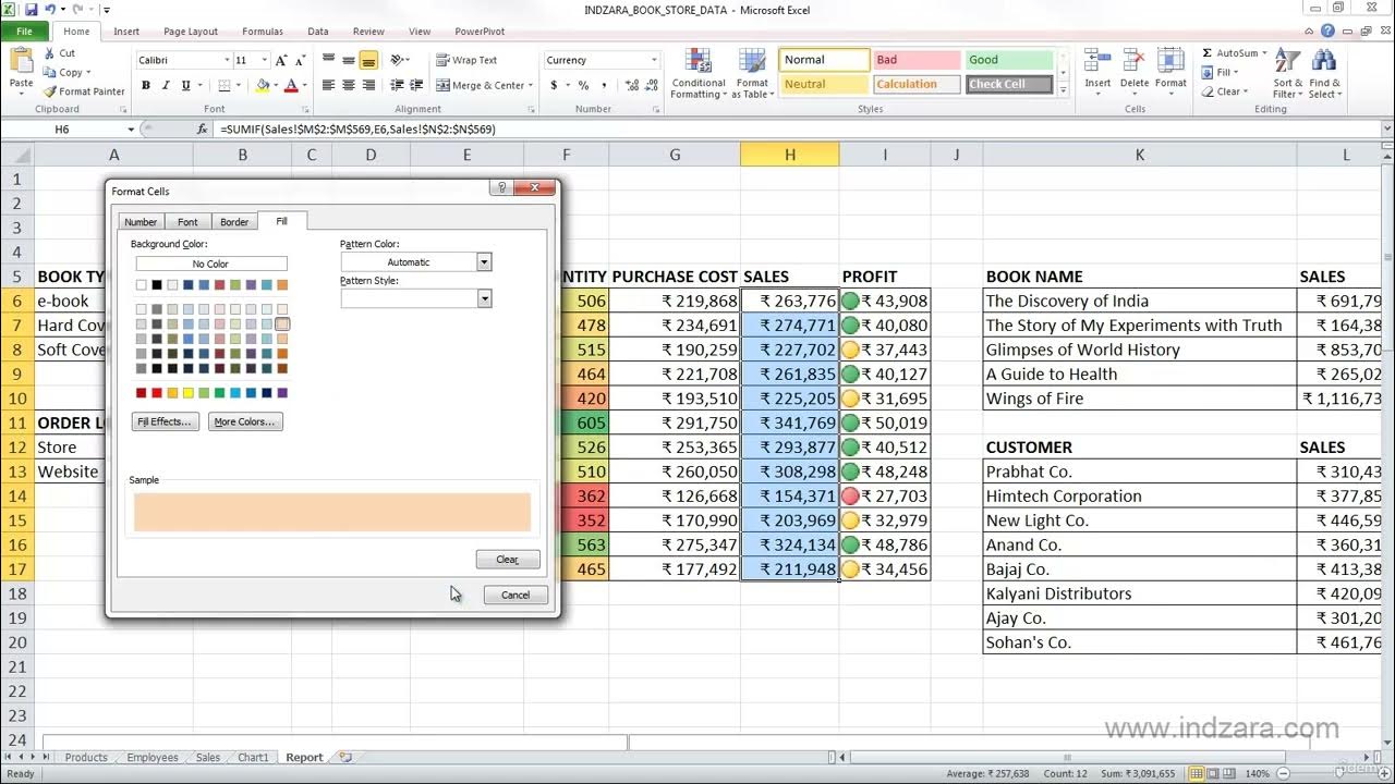Microsoft Excel Course For Beginners - 76 Conditional Formatting More Rule Types - YouTube