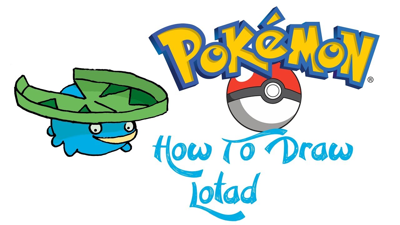 How To Draw Lotad (POKEMON) - YouTube