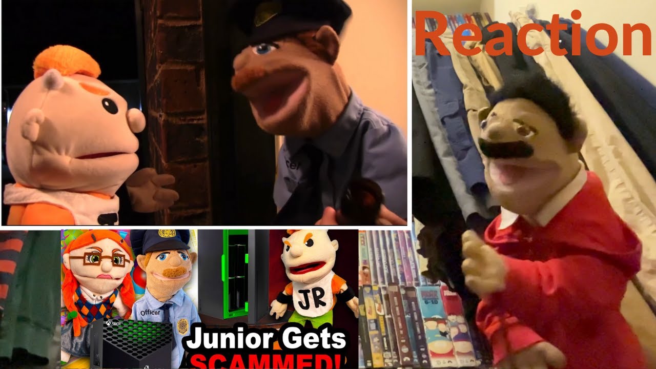SML Movie: Junior Gets Scammed Reaction (Puppet Reaction) - YouTube