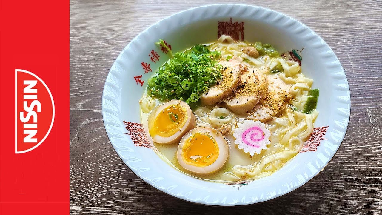 Nissin Donbei Tori Paitan Udon - Japan - Instant Noodle Recipe Time ...
