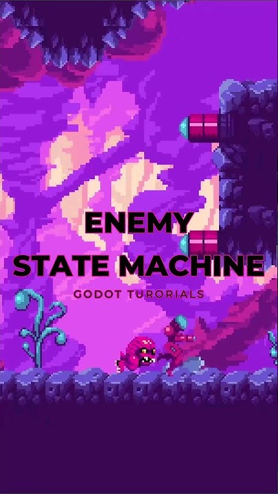 Enemy State Machine - 2D Platformer Game 🔥🎮 #indiedev #gamedev #gamedevelopmenttutorial #godot ...