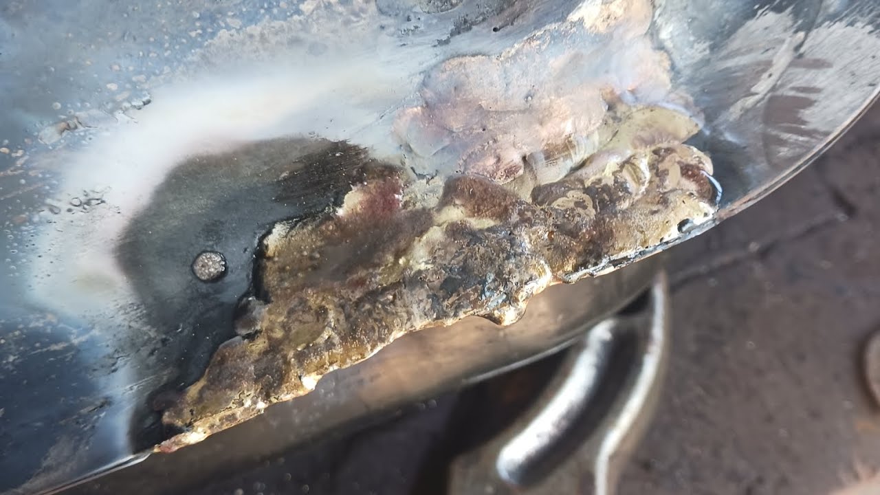 proceso de soldadura en Bronce - YouTube