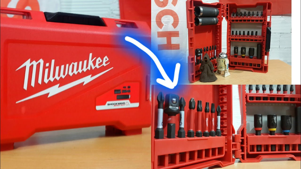 Milwaukee Shockwave SET de 26 piezas de IMPACTO - TIP IMPACT TOOLS ...