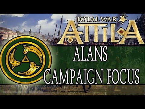 Total War: ATTILA Alanen-Kampagnenfokus