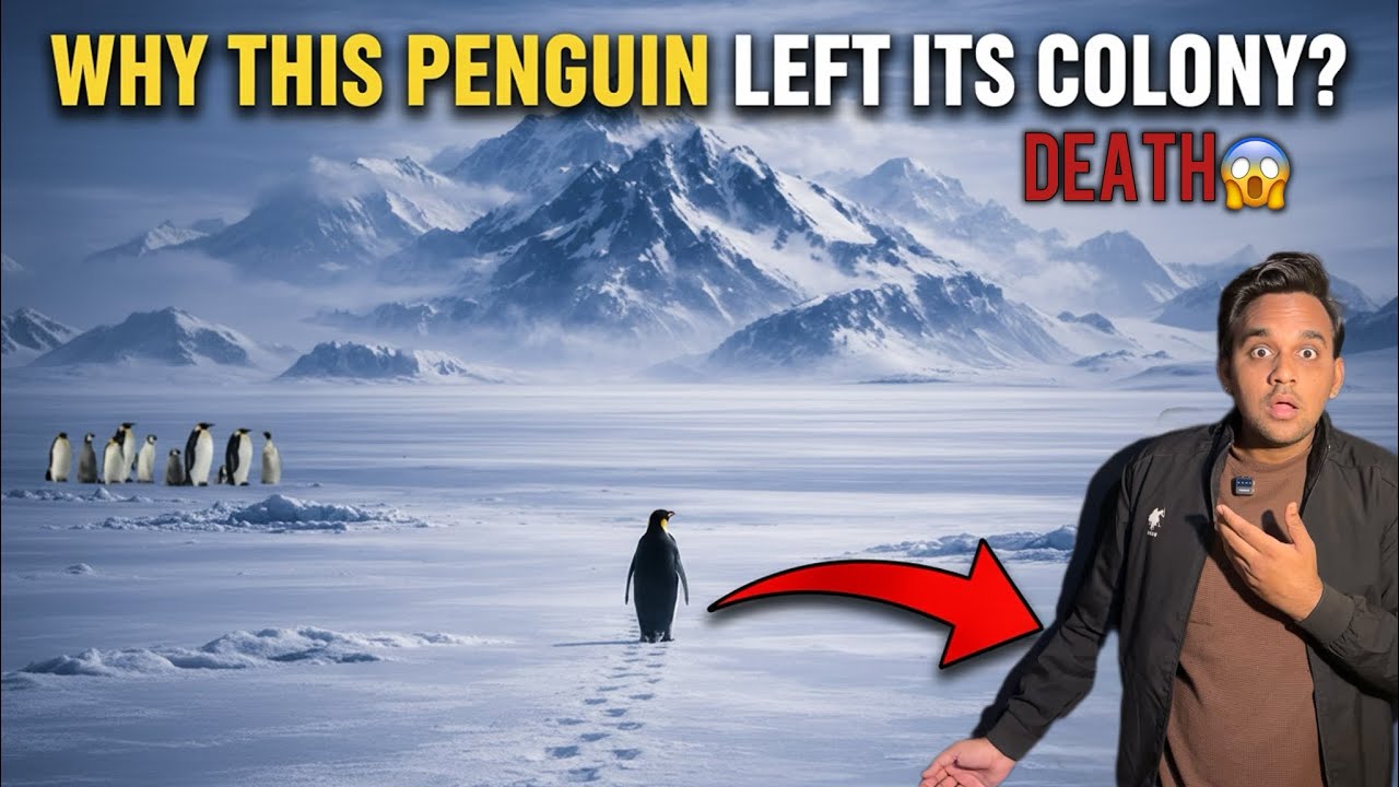 PENGUIN DEPRESSED?😱WHY THIS PENGUIN LEFT ITS COLONY😨SHOCKING TRUTH 2007 ...