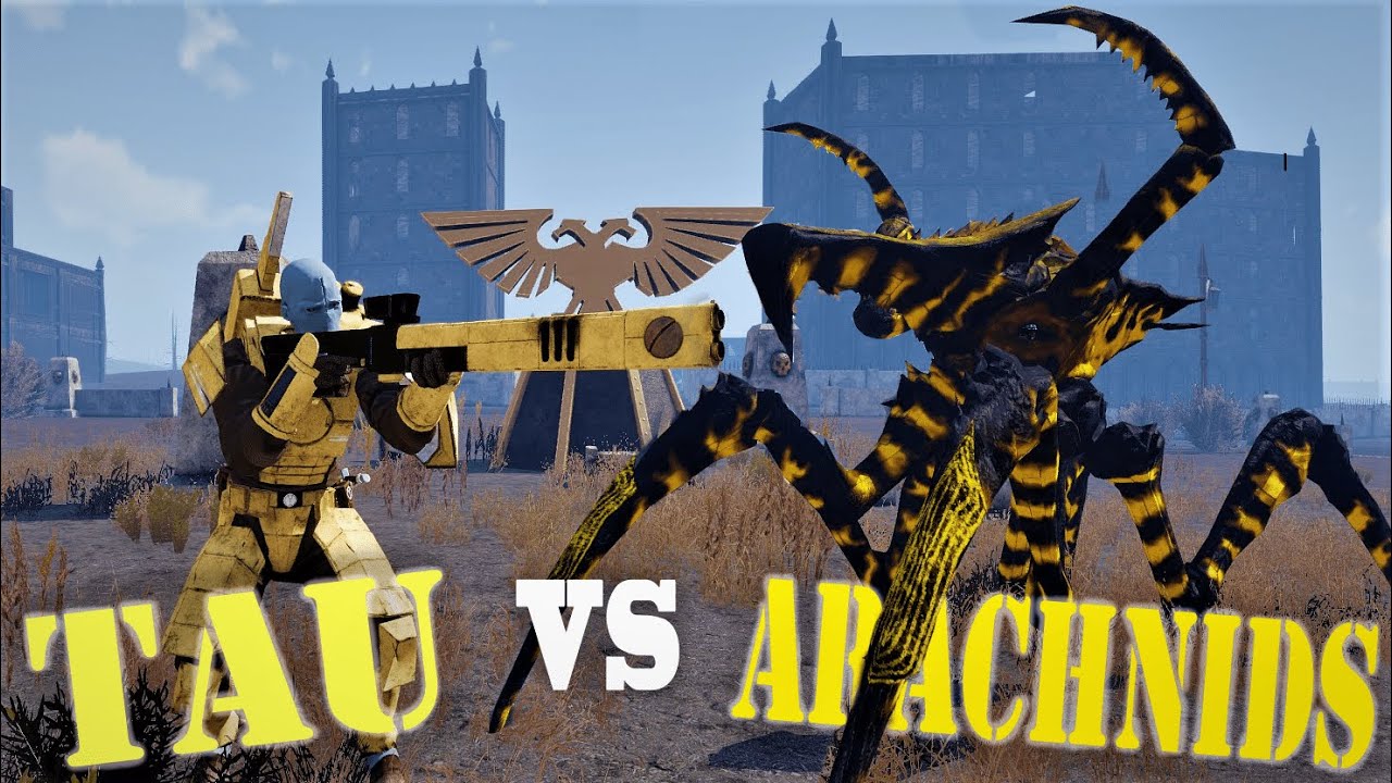 Tau Warrior Caste vs Starship Trooper Bugs | Arma 3 Battle Scenario ...