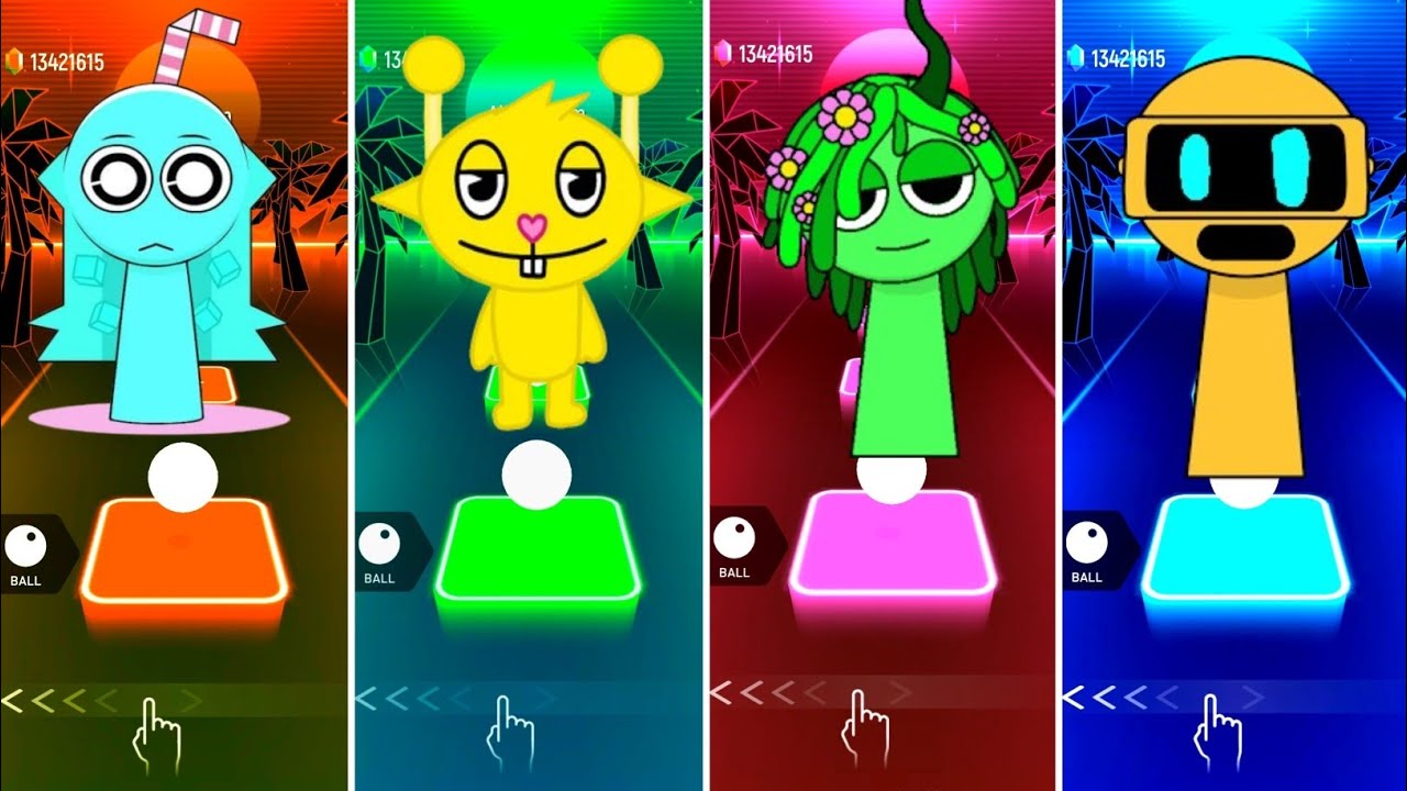 Sprunki Incredibox Music 🆚 Sprunki Sky 🆚 Sprunki Orange 🆚 Sprunki Reddy ...