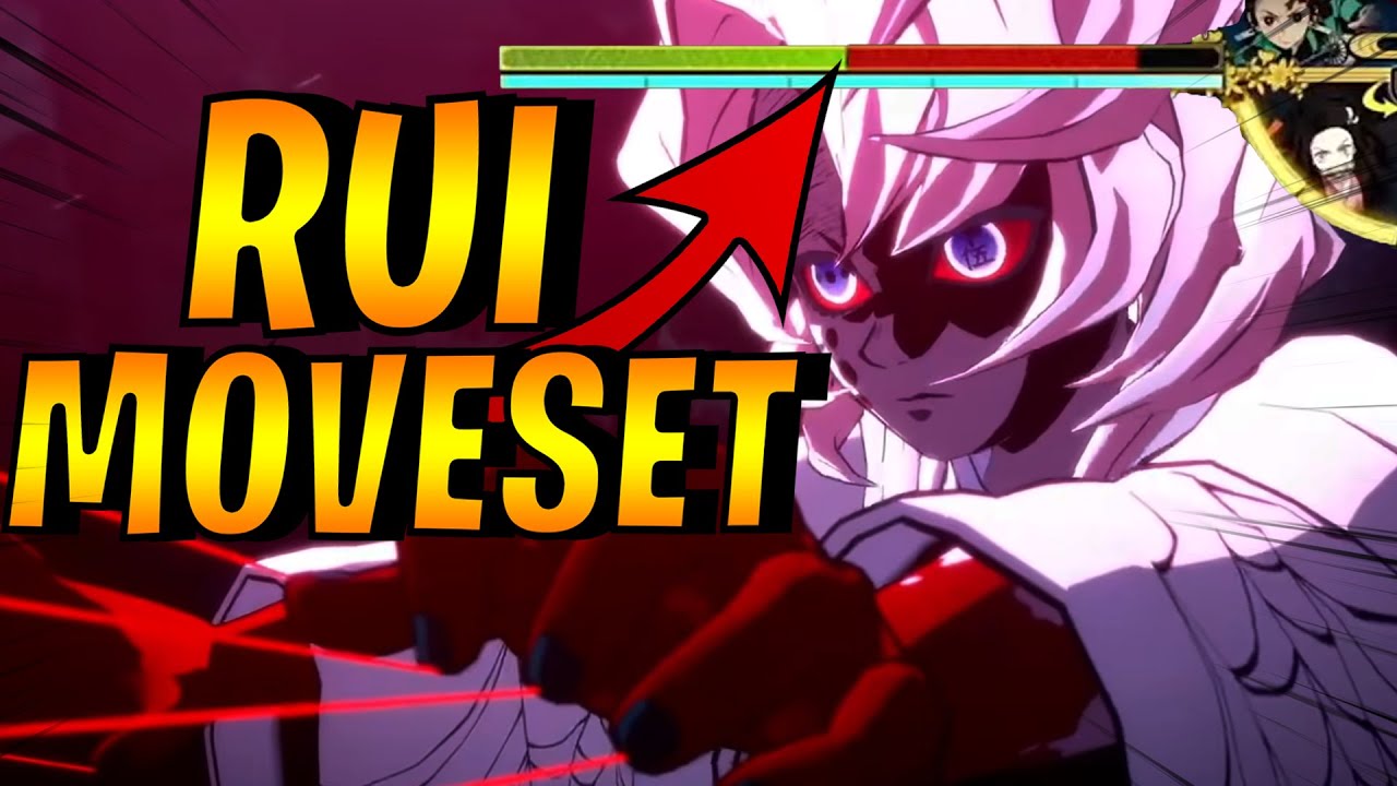 Rui Moveset Demon Slayer Hinokami Chronicles - YouTube