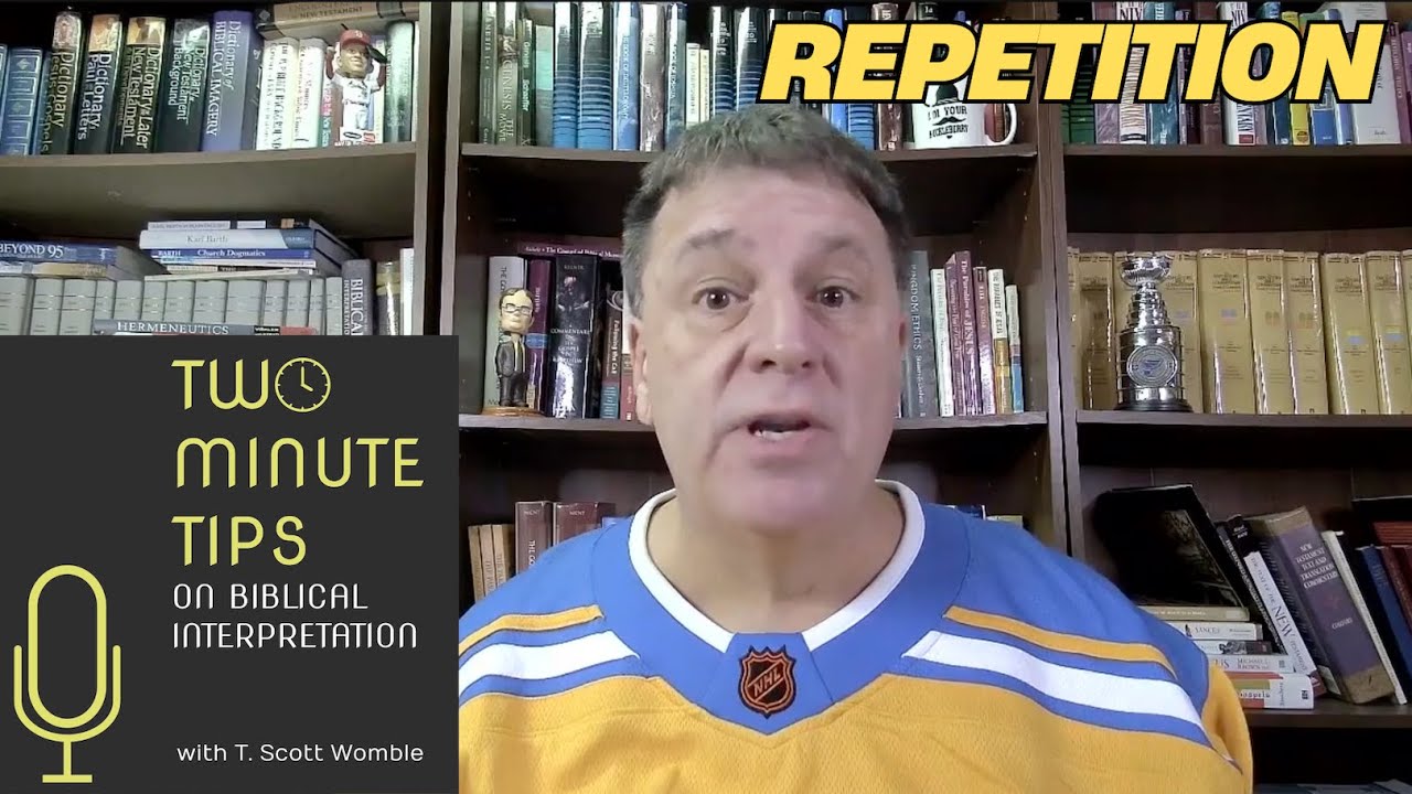 Spotting Repetition as You Read the Bible - YouTube