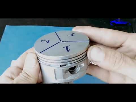HOW TO INSTALL PISTON RINGS INSTALLATION - YouTube