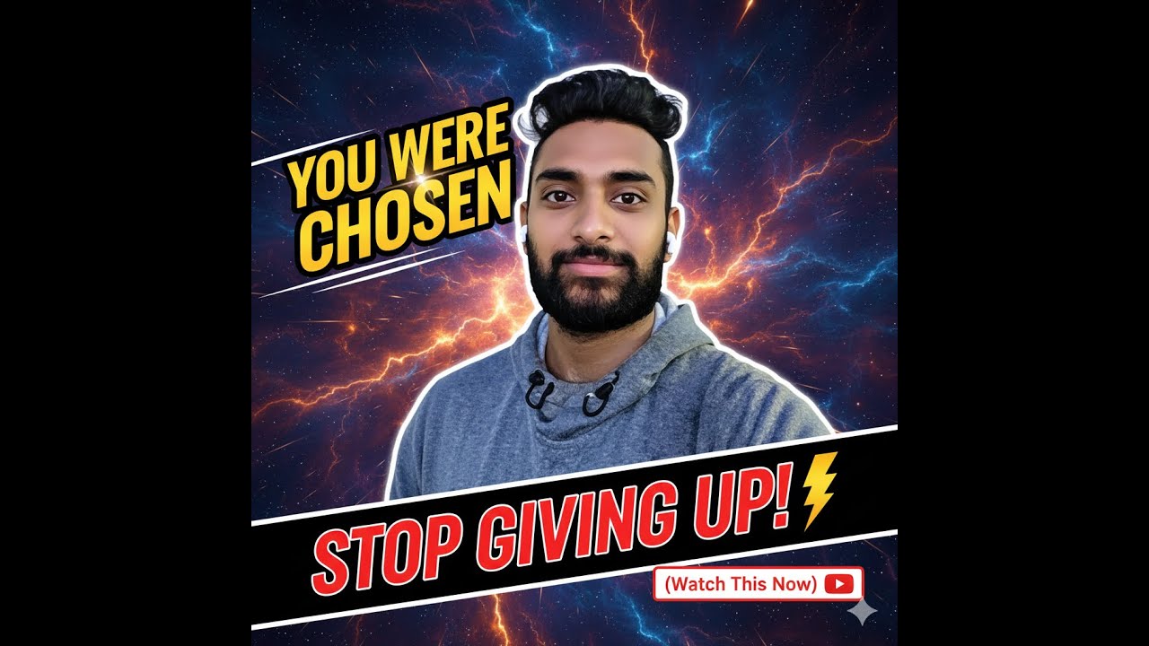You Were CHOSEN STOP Giving Up Watch This Now ! #chosen #lifepurpose # ...