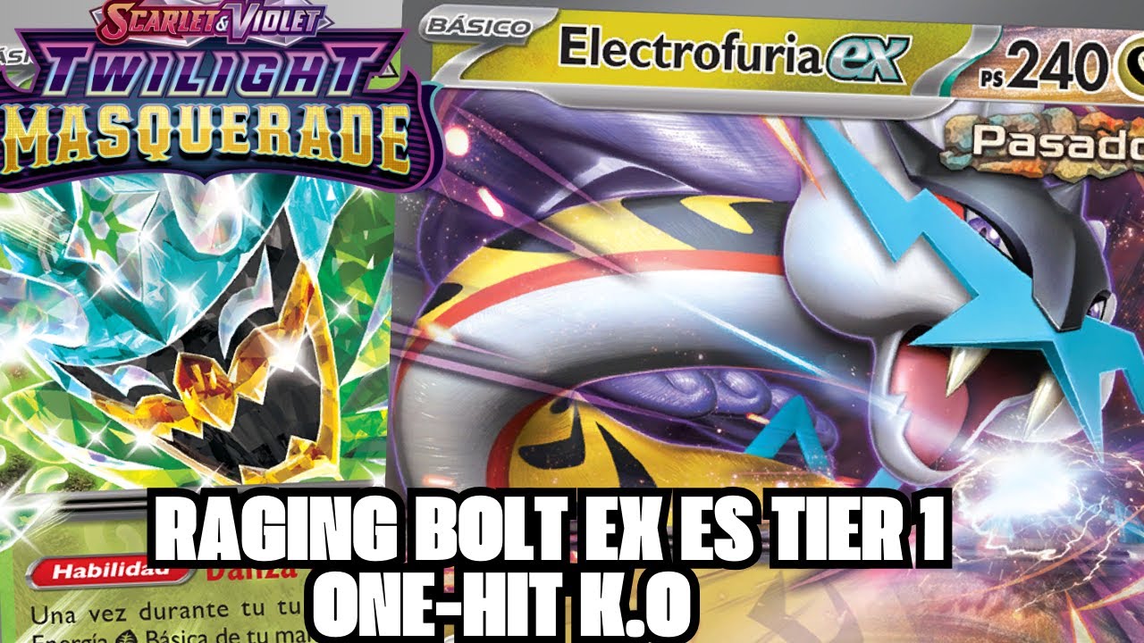 ELECTROFURIA EX!! Destruye a tu rival de un solo golpe🤯POKÉMON TCG ...