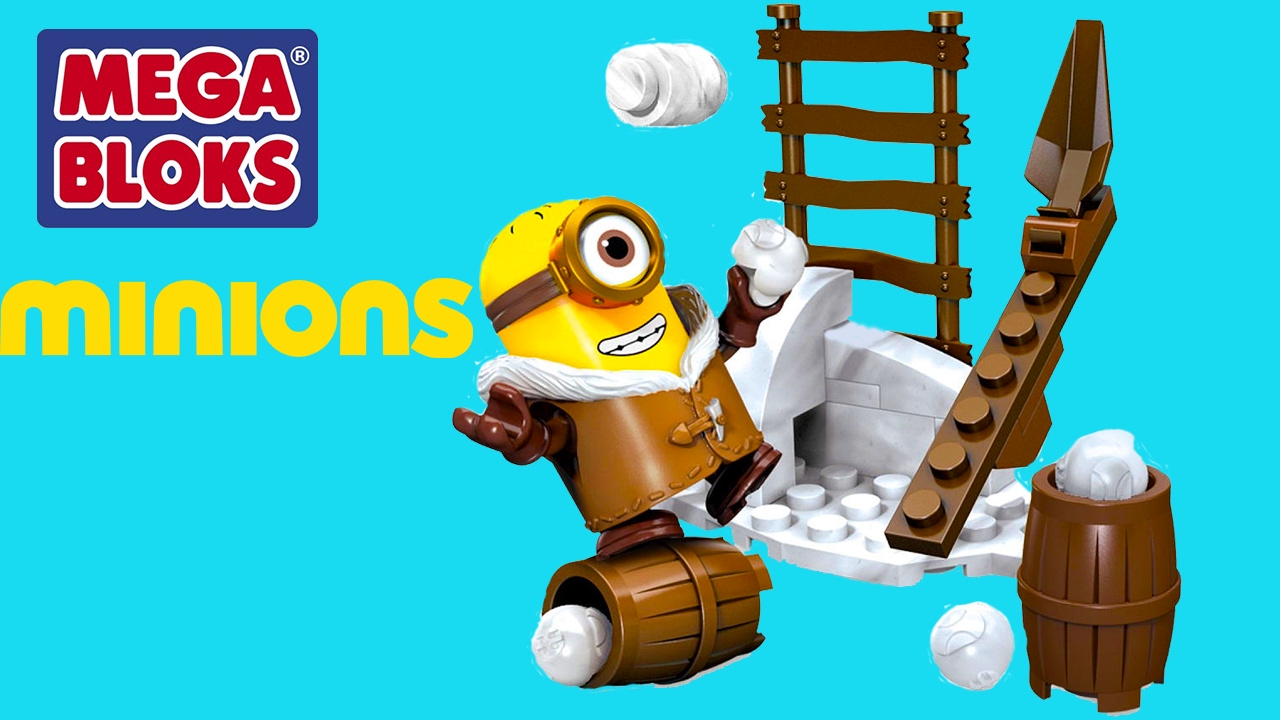 Despicable Me Minions Mega Bloks Snowball Fight 2017 - YouTube