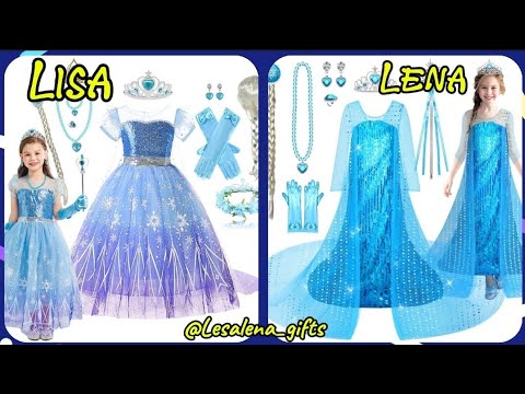 Lesa or Lena||Frozen Costumes Dresss||Frozen Cute Items#frozen ...