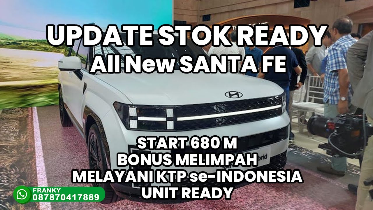Hyundai All-New SANTA FE Calligraphy Gasoline 2.5 GDI | Creamy White # ...