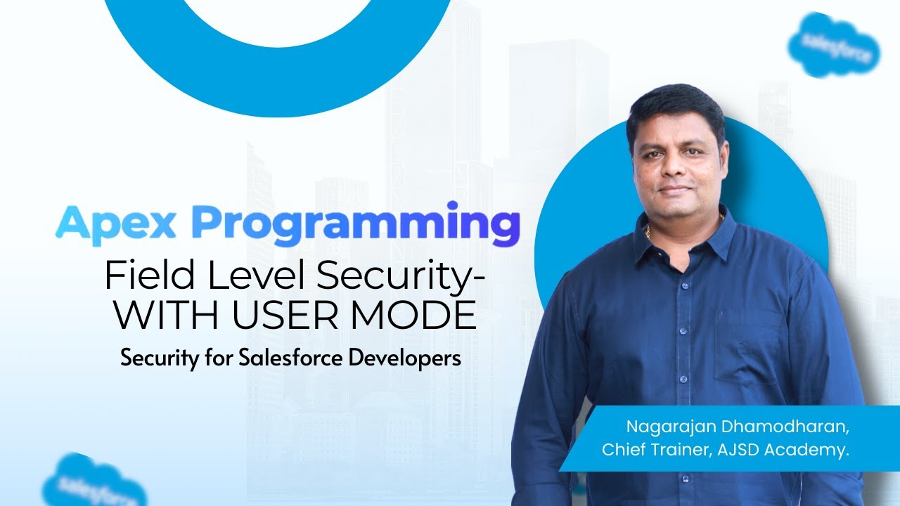 With User Mode Field Level Security Using With Security Enforced In Salesforce Apex Ajsd