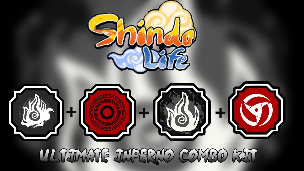 Shindo Life: ULTIMATE INFERNO BLACK FLAMES COMBO KIT | AMATARASU BURN ...