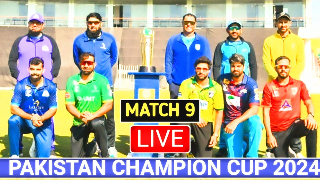 Pakistan Champions Cup Live-Dolphins Vs Stallions Live - 9th T20 Match ...
