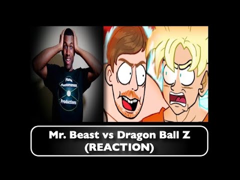Mr. Beast vs Dragon Ball Z (REACTION) - P.A. Productions - YouTube