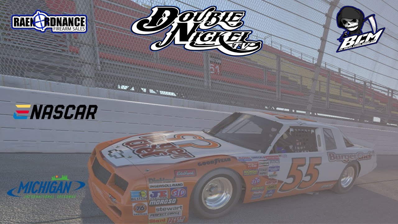 Michigan 2023: Sim Race City: NASCAR Winston Cup Series: Flying Aces TV ...