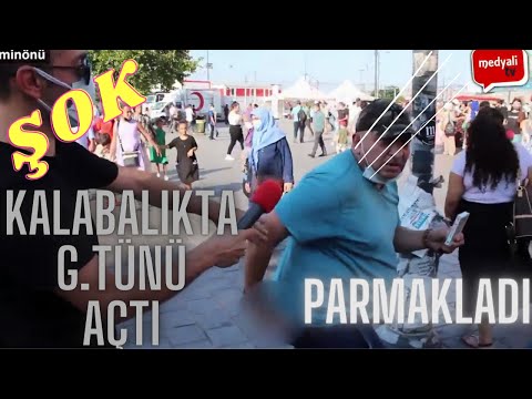 KALABALIĞIN ORTASINDA G.TÜNÜ AÇTI PARMAKLADI.DEEEP HUMOR.TAKSİM DELİSİ CENk