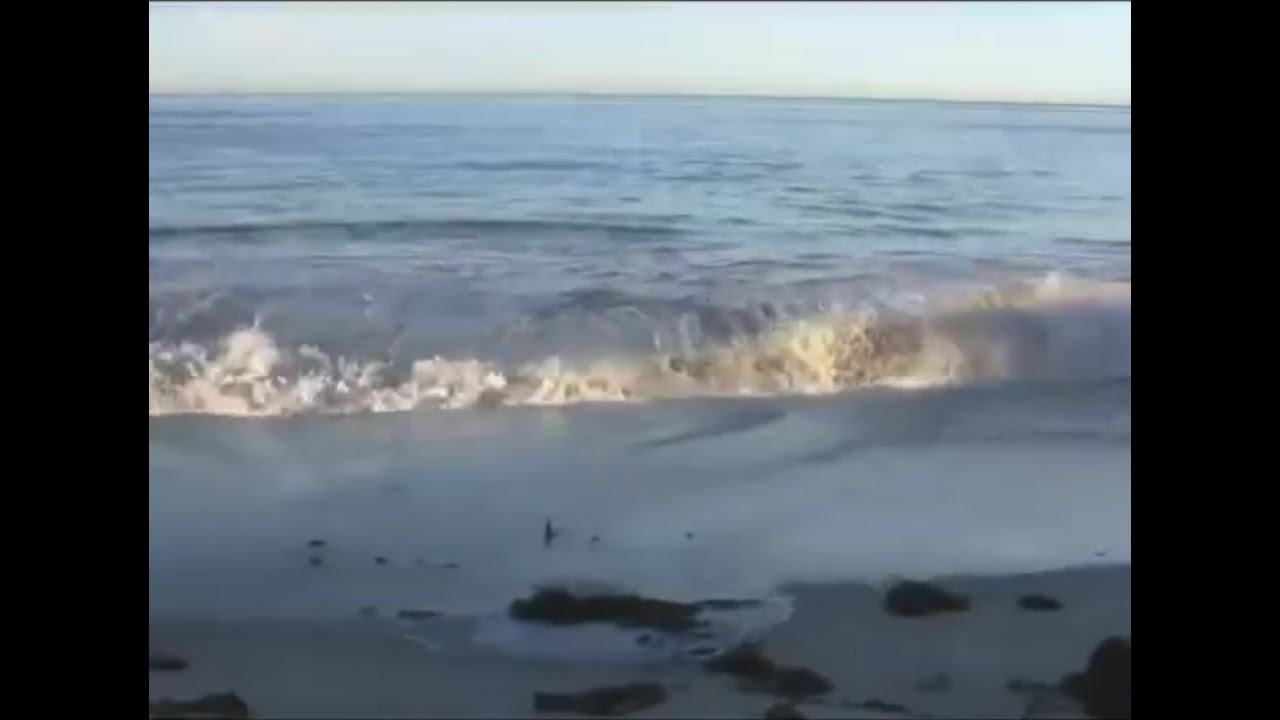 Nice ocean waves - YouTube