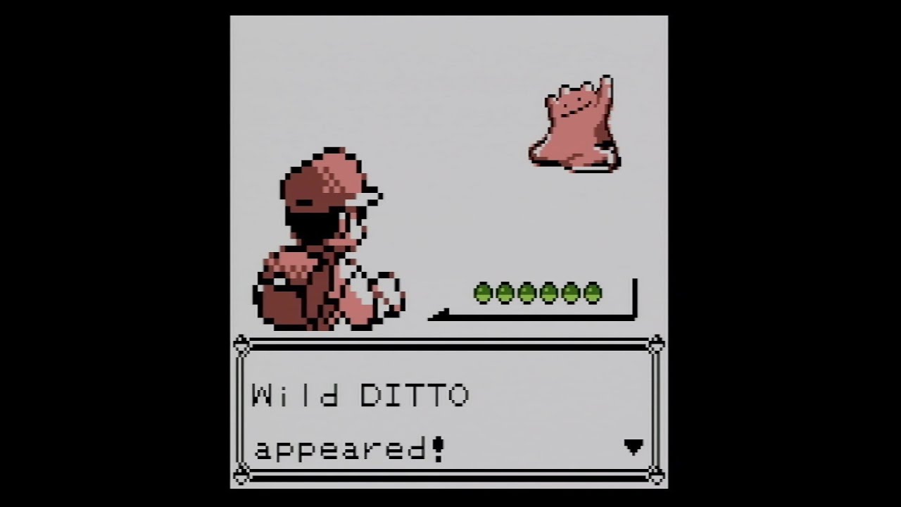 Pokemon Red/Blue - Catching Ditto - YouTube