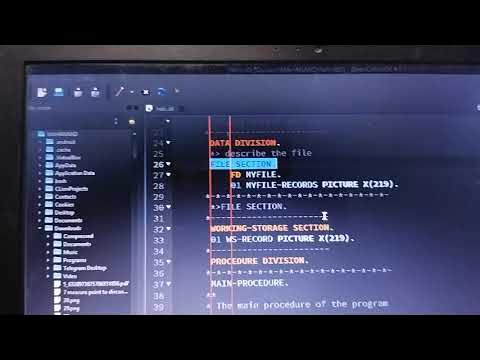 cobol file read - YouTube