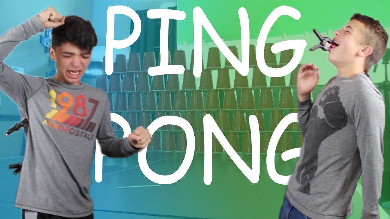 PING PONG PINCH CHALLENGE!!! - YouTube