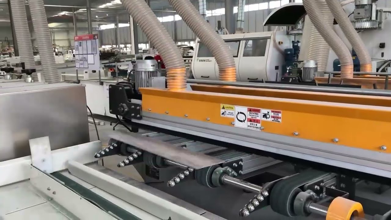 SPC PROFILING MACHINE CONNECT WITH IXPE PADDING MACHINE - YouTube