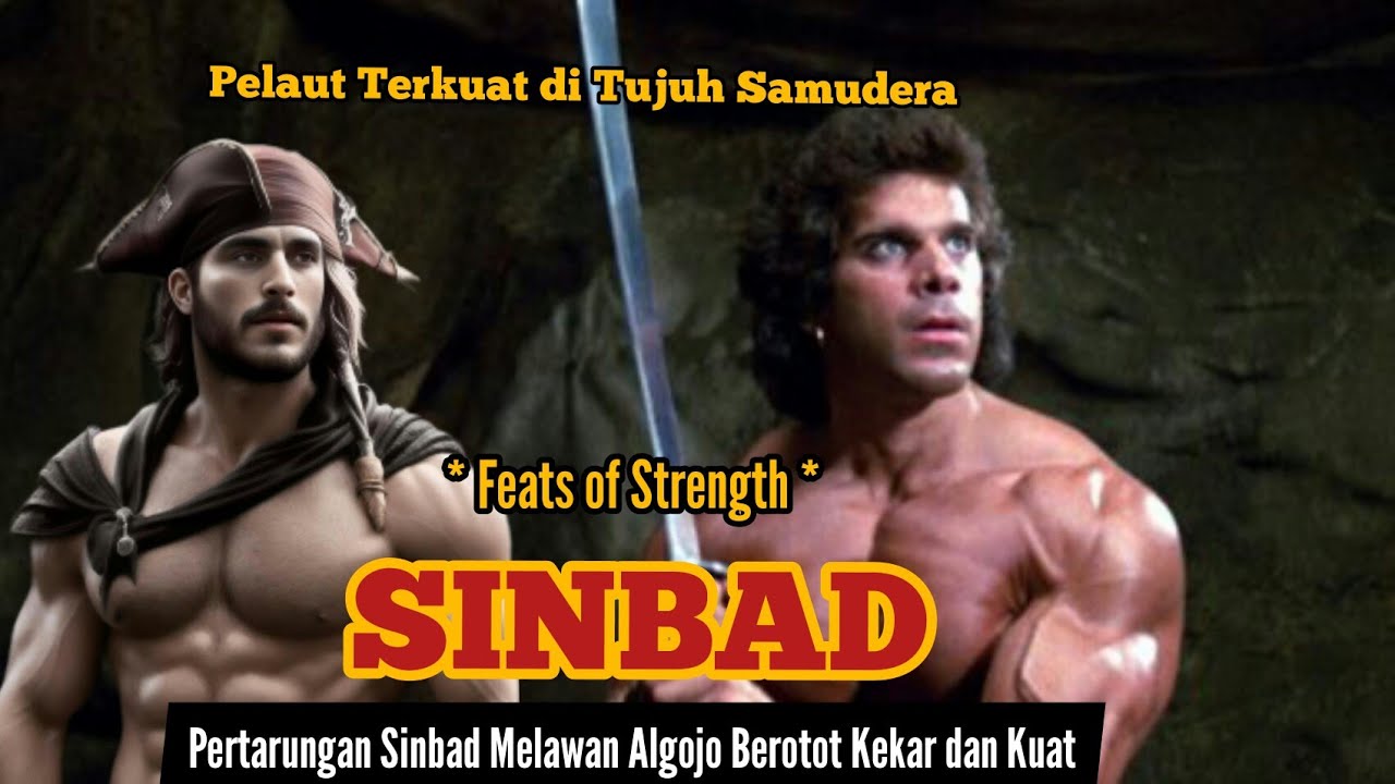 Muscle Fight Scene Bodybuilder Lou Ferigno | Sinbad of Seven Seas - YouTube