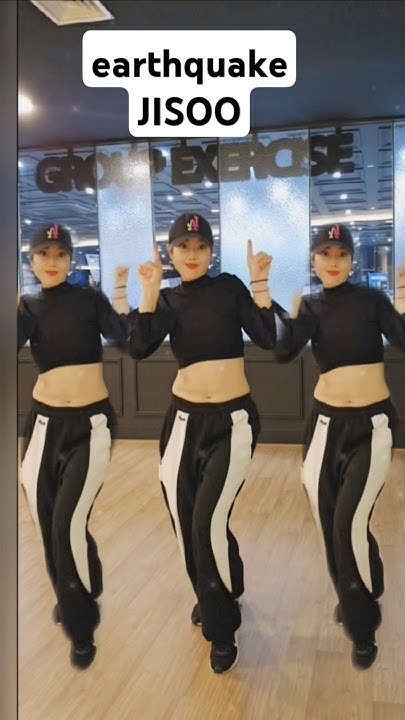 JISOO - earthquake #지수 #blackpink #earthquake #50대 에어로빅강사 #kpop #challenge - YouTube