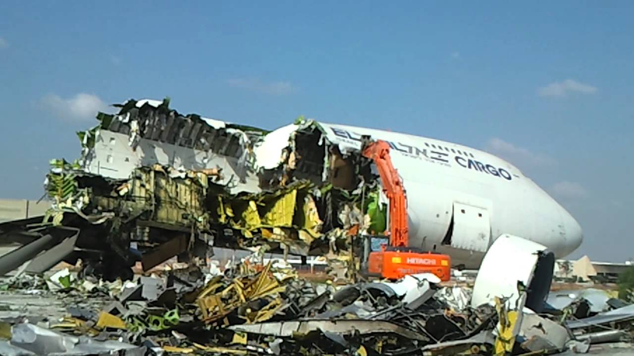 El Al 747-200 4X-AXK Destroyed - YouTube
