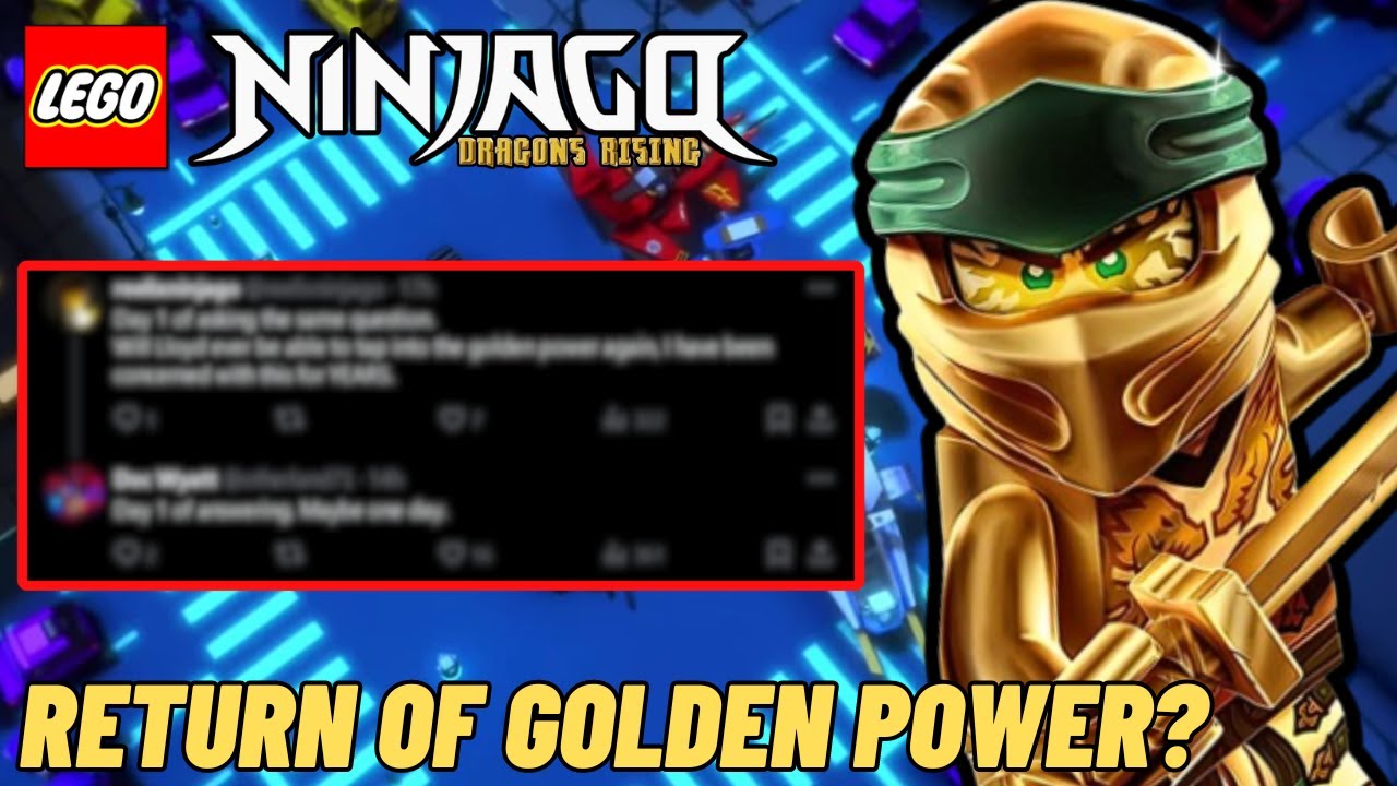 Ninjago Writer talks about the return of Golden Power... - YouTube