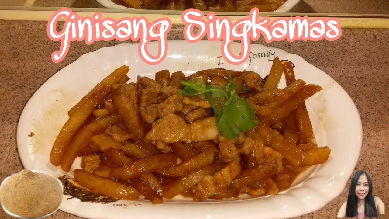 Ginisang Singkamas | Simple Recipe - YouTube