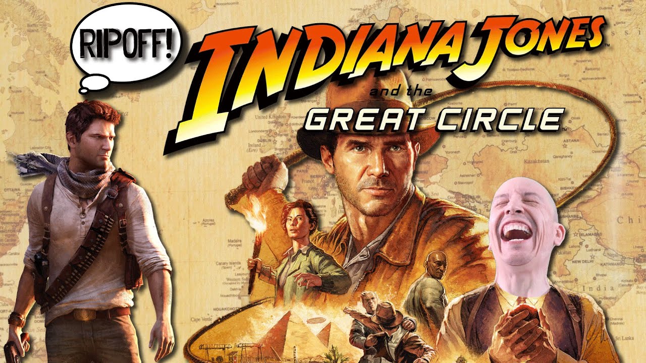 Indiana Jones an Uncharted Ripoff? - YouTube