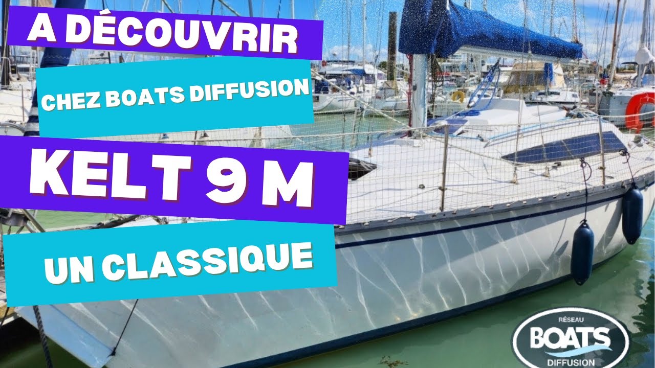 Le Kelt 9 M dériveur est un voilier abordable a la qualité reconnue ...