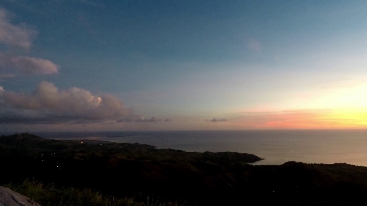 Beautiful Time Lapse ★ - Guam, Mt. Lamlam "The Tallest Mountain in the ...