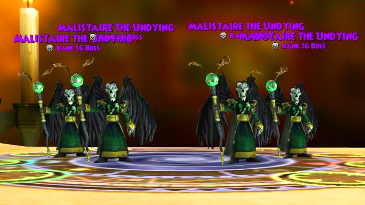 Wizard101: 4 SHADOW MALISTAIRES, 1 BATTLE! - YouTube