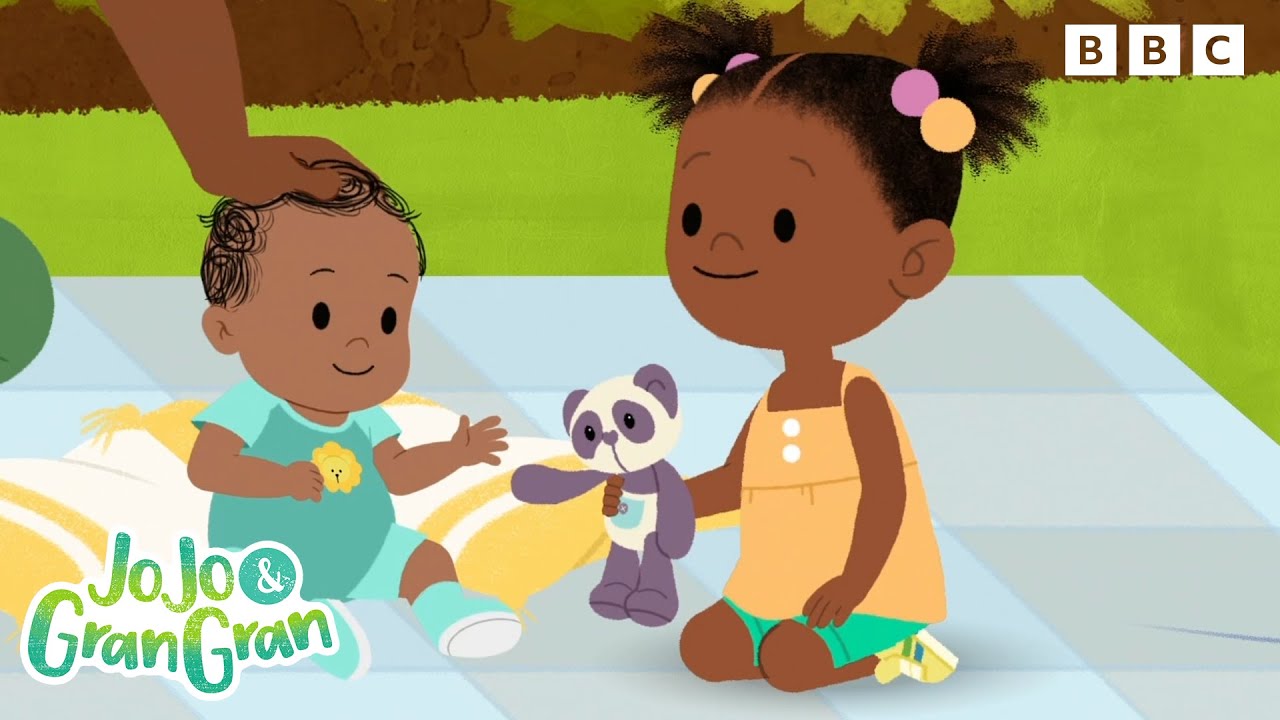 JoJo Meets Baby Akeel | It's Time to Meet a New Baby | JoJo and Gran ...
