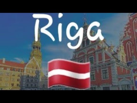 Riga tour- Visite de Riga-  جولة في ريغا #Vlog8 / Latvia 🇱🇻