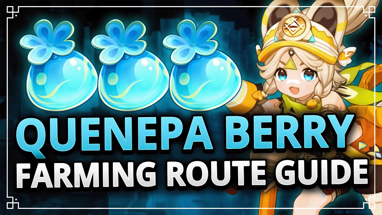 Quenepa Berry 88 Locations Farming Route Guide | Genshin Impact 5.0 ...