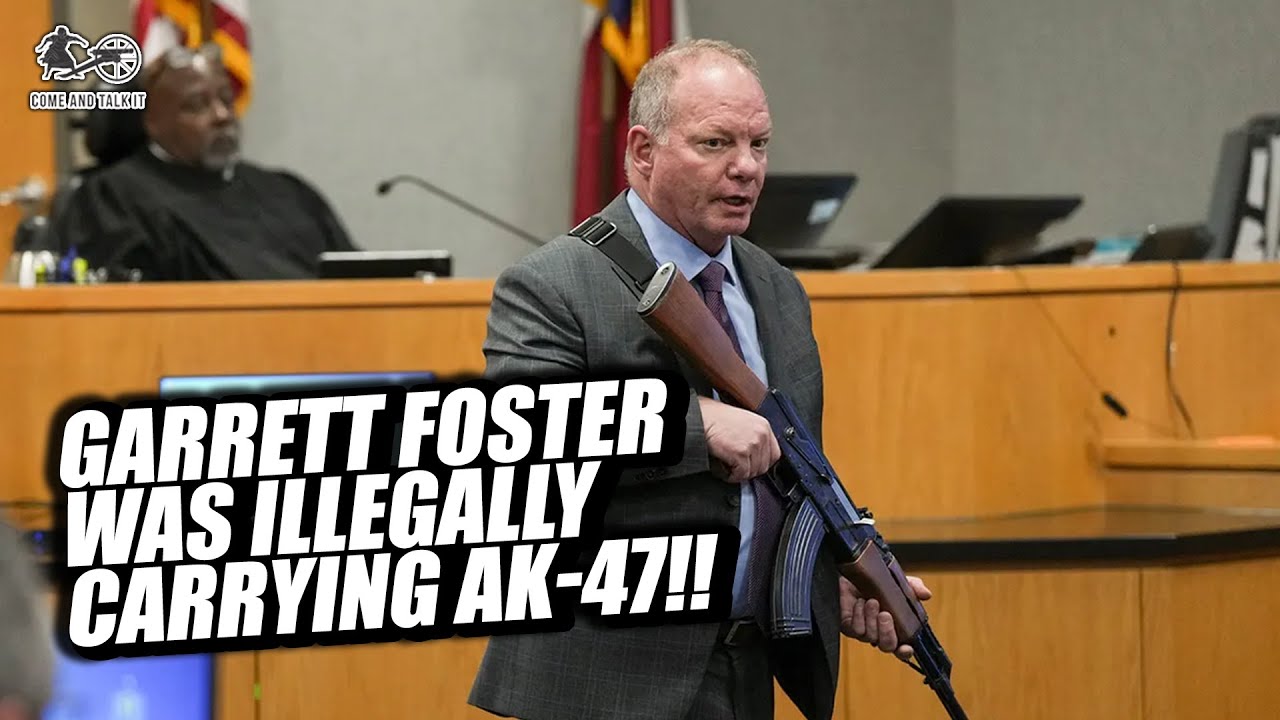 Garrett Foster was ILLEGALLY CARRYING AK47 - YouTube