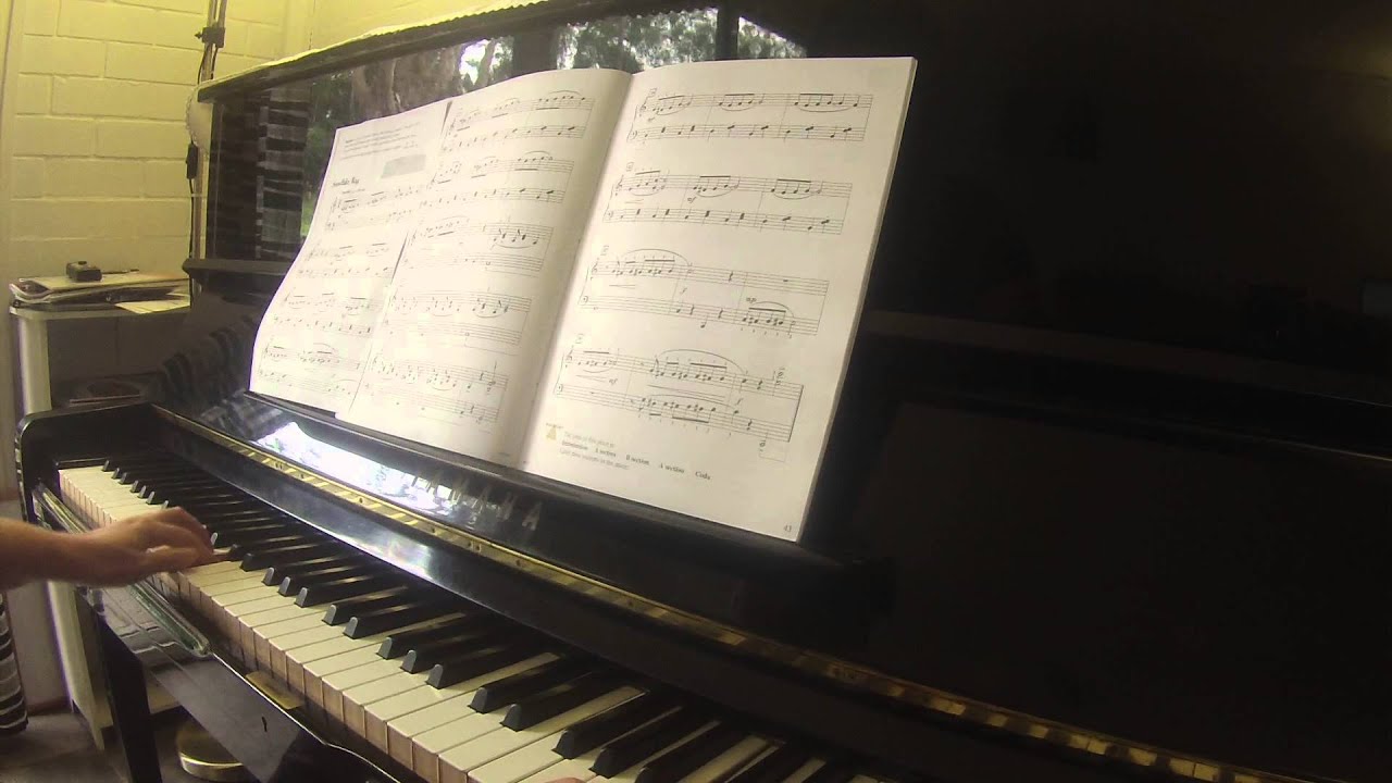 Snowflake Rag | Piano Adventures lesson book 3A - YouTube