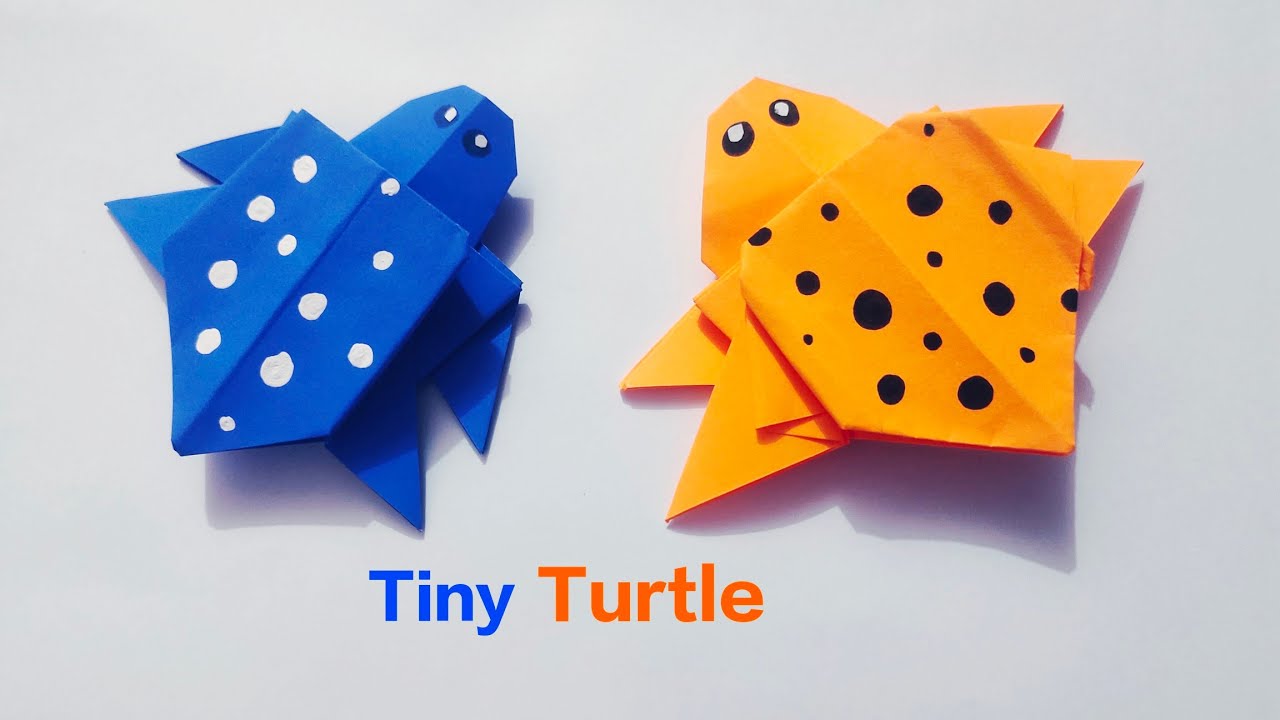 How to make a paper animal turtle🐢🐢🐢 | Easy origami turtle animal ...