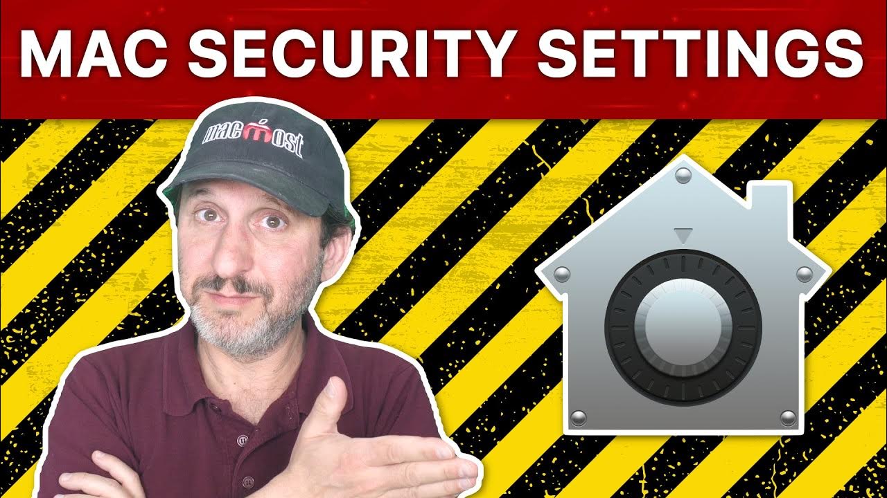 15 Mac Settings To Make Your Mac More Secure (Updated for 2024) - YouTube
