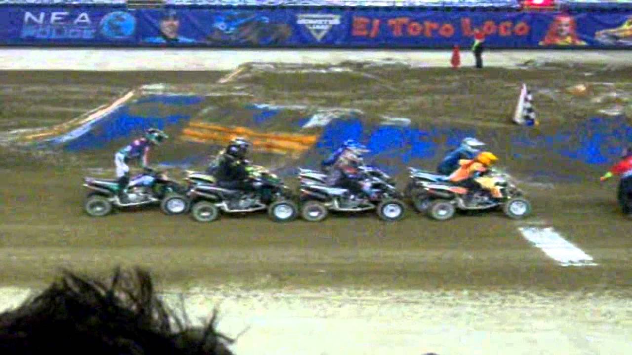 Monster Jam 2016, Tacoma Dome, Saturday 7PM, ATV Racing - YouTube