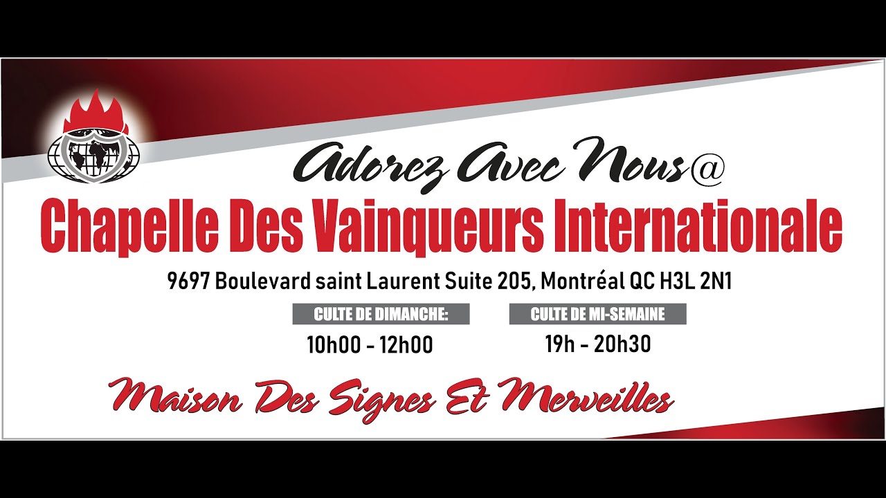 Winners Chapel Montreal - YouTube