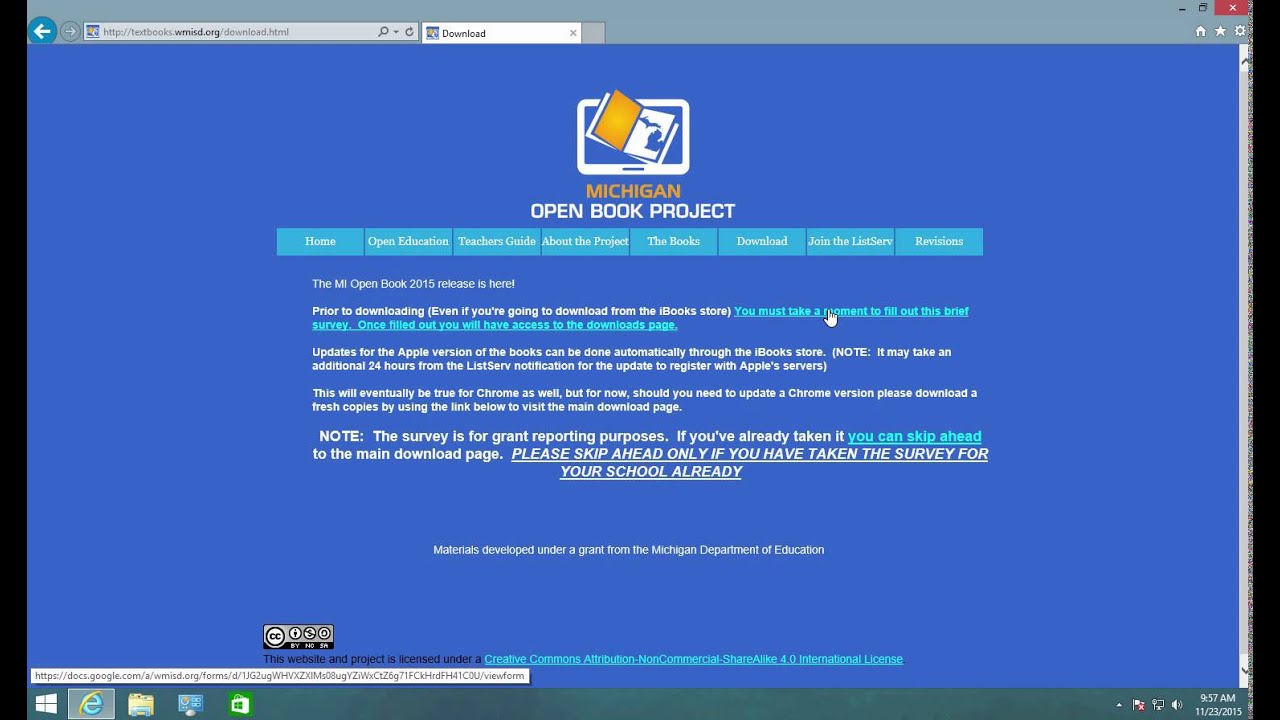 MI Open Book Windows Install - YouTube