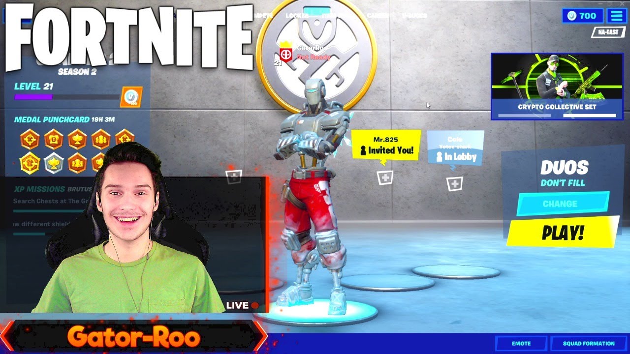 Fortnite LIVE Come play with me! Gator-Roo 🐊🐓 - YouTube